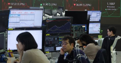 ‘검은 월요일 코스피·코스닥 시총 하루 만에 131조원 증발