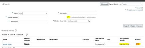 Oracle Applications Blog How To Convert Contingent Worker To Employee In Oracle Fusion