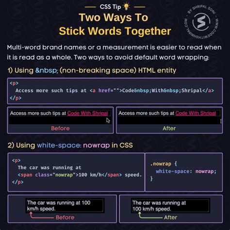 shripal soni on linkedin css tip 💡 when there isn t enough horizontal space browsers by default…