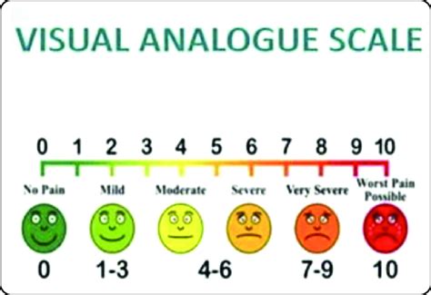 Visual Analogue Scale Download Scientific Diagram