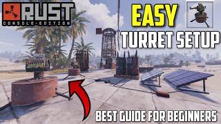 Rust Console How To Setup Auto Turrets EASY GUIDE 202 Doovi