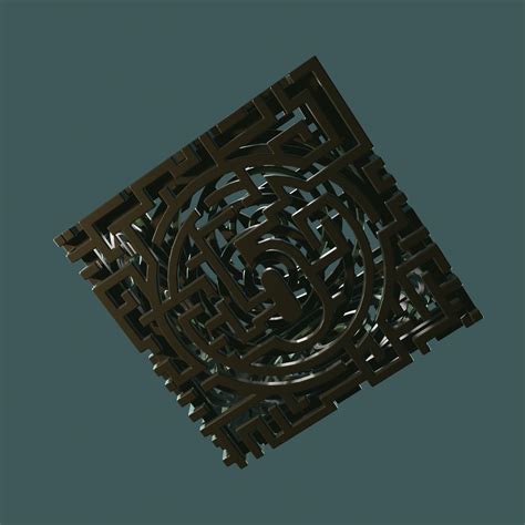 Stl File 3d Model Stl File Cube Labirint 1 📁・3d Printing Idea To