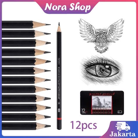 Harga Pensil Gambar Sketsa Lengkap 1 Paket Terbaru Des 2024 Biggo Indonesia