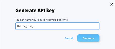 Where To Find The API Key