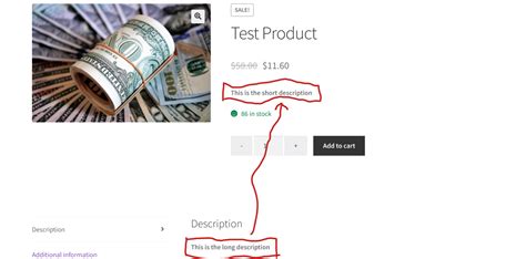 Woocommerce Display Long Description Instead Of Short One Single
