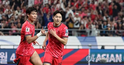 홍명보호 쿠웨이트 4 0 완파…이강인·오현규 북중미행 자축포 종합2보