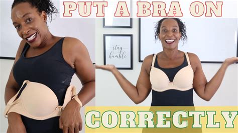 How To Put On A Bra