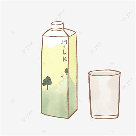 밝은 일러스트 노란색 우유 클립 아트 우유 클립 아트 Milk Milk Png 일러스트 및 Psd 이미지 무료 다운로드 Pngtree
