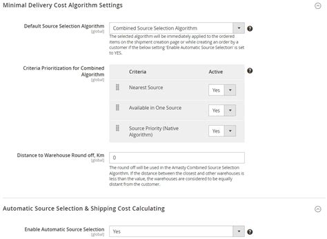 Is It Possible To Override The Source Selection After The Order Is