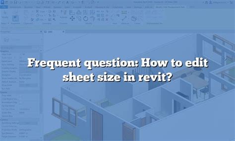 Frequent Question How To Edit Sheet Size In Revit