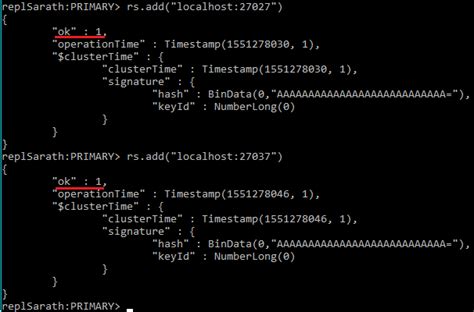 Simple Steps To Create A Multi Node Mongodb Cluster