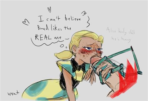 Rule 34 Blonde Hair Blue Eyes Brad Carbunkle Fellatio Female Freckles