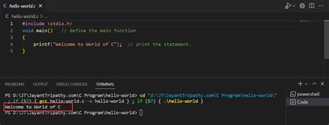 Getting Started With Cc Programming Using Vs Code Jayant Tripathy