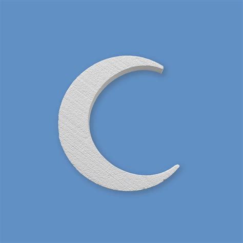 Crescent Moon Naked Foam