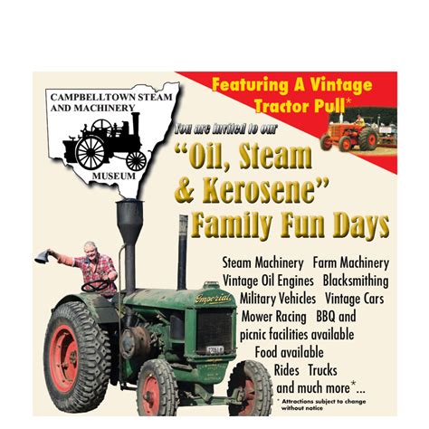 Oil Steam And Kerosene Open Day Greenacres Imagine