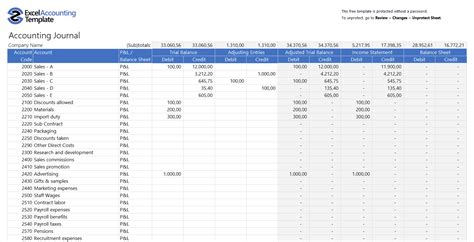 Vat Records Spreadsheet Pertaining To Free Accounting Templates In Excel Download For Your