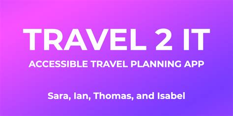 Github Chingu Voyagesv41 Geckos Team 09 Travel 2 It Accessible Travel Planning App Voyage