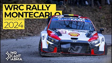 Wrc Rally Monte Carlo 2024 Shakedown Motorsport Media