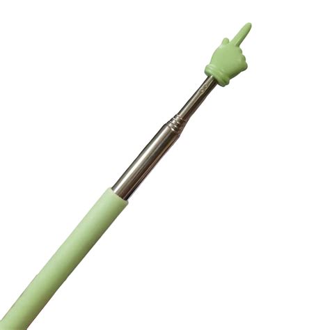 Kripyery Extendable Finger Stick Retractable Telescopic Classroom Teachers Pointer Stick Mini