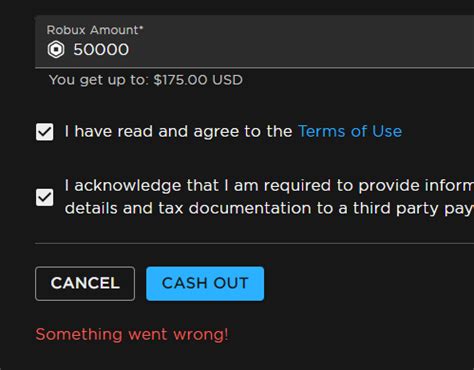 Something Went Wrong When Attempting To DevEx Platform Usage Support Developer Forum Roblox