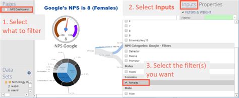 Using Displayr To Filter Data Analyses And Whole Reports Displayr