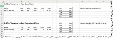 Excel XLOOKUP Horizontal Lookup Excelbuddy Com