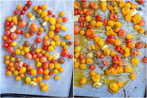 Baked Pesto Orzo With Cherry Tomatoes And Feta Cheese She Likes Food