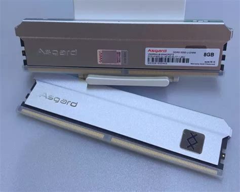 Memoria Ram Asgard Ddr5 2 X 8gb 5200mhz Freyr T3 Kit 16gb Parcelamento Sem Juros