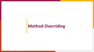 Method Overriding Pptx