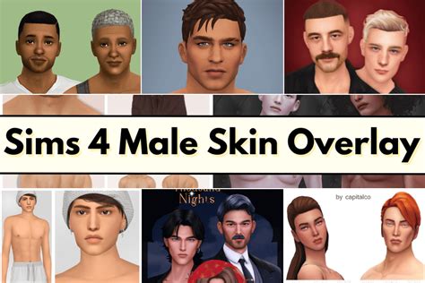 29 Realistic Sims 4 Male Skin Overlay And Cc Skins You Should Try Today