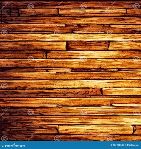 Fondo De Textura De Madera Pintura Acuarela Stock De Ilustración