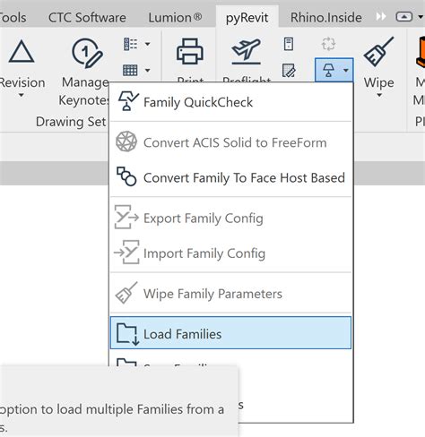 Solved Combining Objects Or Families Under One Drop Down Name Autodesk Community