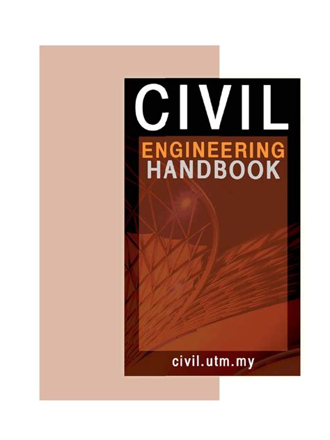 Civil Engineering Handbook 2015 Download Free Pdf Engineering