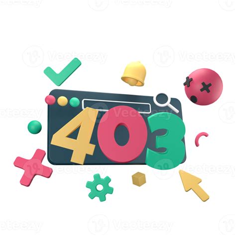 Four Hundred Three Forbidden Status Code D Rendering On