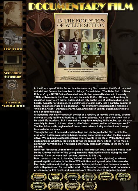 Willie Sutton Official Website