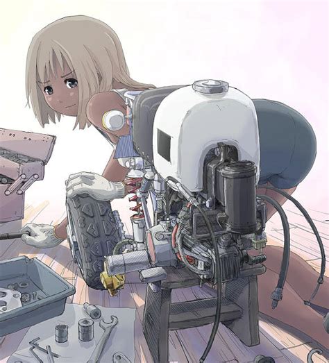 Cyborg Girl Anime 053 By Pepekas On Deviantart