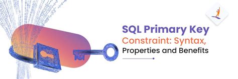 Primary Key In Sql Syntax Benefits And Types Explained