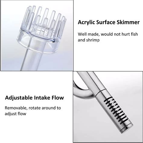 Скребок для поверхности из нержавеющей стали струйная впускная сливная насадка для фильтра