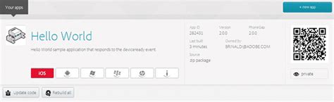 Create Your First Mobile App With Phonegap Build Using Phonegap Build