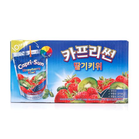 농심 카프리썬 딸기and키위 2l 200ml10입 Ssgcom