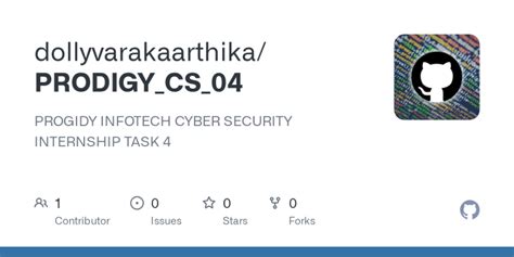 Finished Cybersecurity Internship At Prodigy Infotech Dasari Dolly