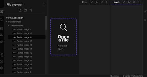 The Open A File Button Does Not Work Bug Graveyard Obsidian Forum