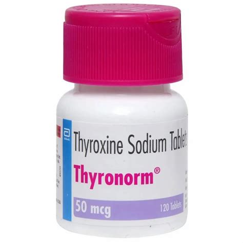 Thyroxine Sodium 50 Mcg Tablets T4 At ₹ 168 Bottle Thyroid