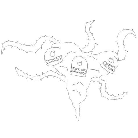 Minecraft Wither Storm Coloring Pages Linear Coloring Pages Color Minecraft