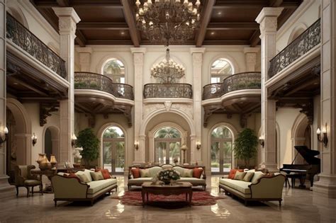 D Model Of House Room Premium Ai Generated Image