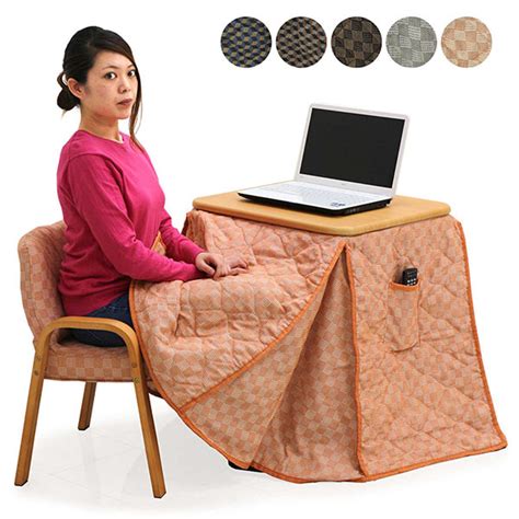 楽天市場デスクこたつ 一人用 こたつセット 幅62cm 奥行50cm 高さ65cm ダイニングこたつ こたつ布団 パーソナルこたつ デスク