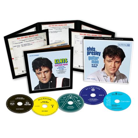 Elvis Guitar Man The 67 68 Sessions Ftd 5 Cd Set Graceland