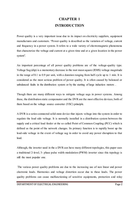 Dynamic Voltage Regulator Pdf