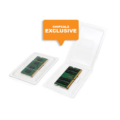 single count ddr4 5 sodimm clamshell secure packaging solutions