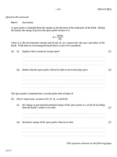 Physics Paper 2 Pdf